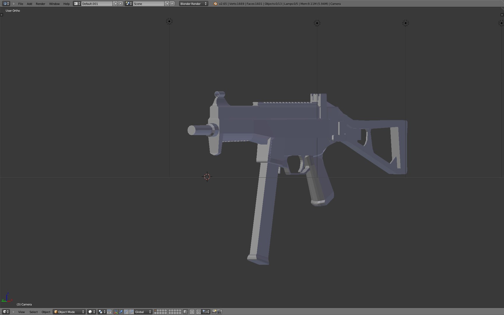 Free Hk Ump 3d Model