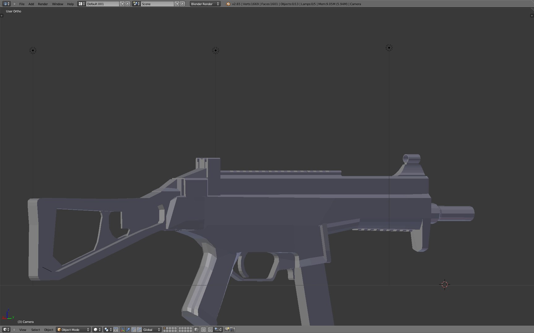 Free Hk Ump 3d Model