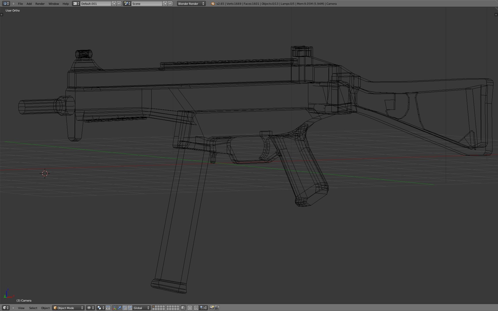 Free Hk Ump 3d Model