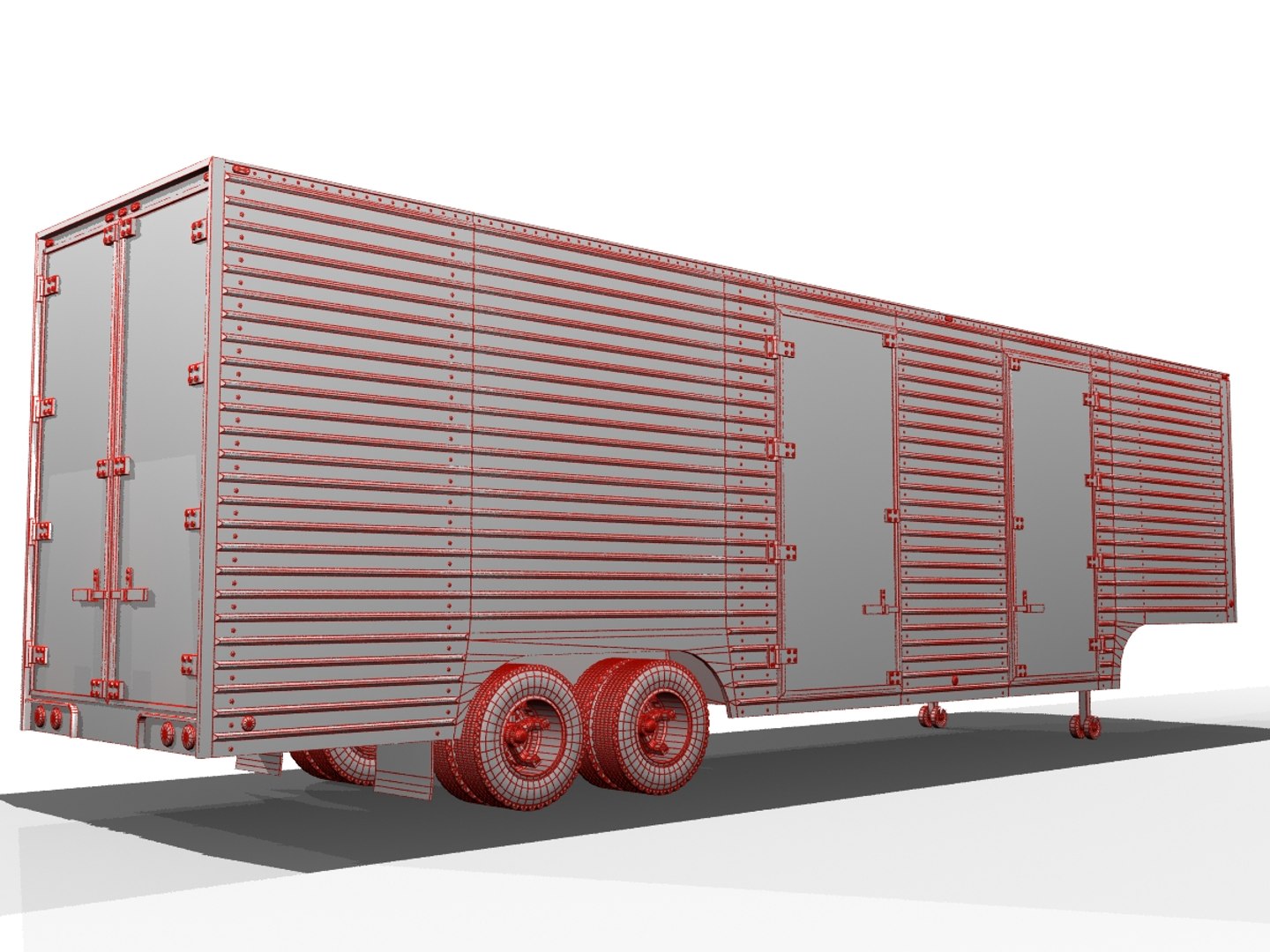 3D Moving Van Model - TurboSquid 1534497