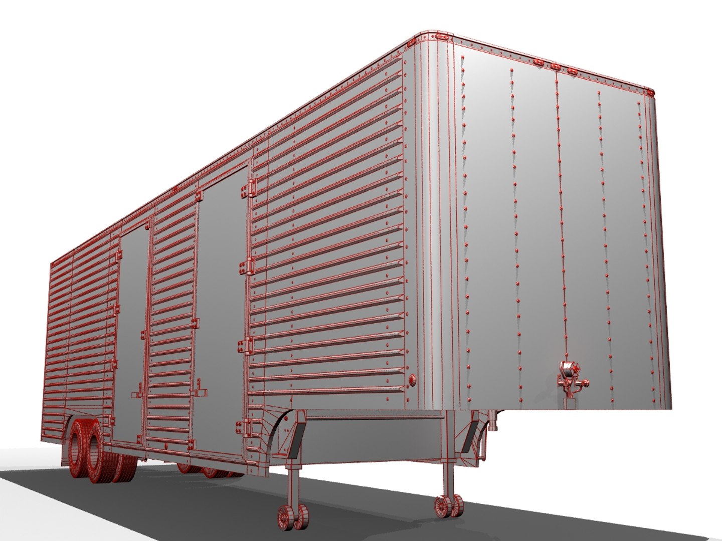 3D Moving Van Model - TurboSquid 1534497