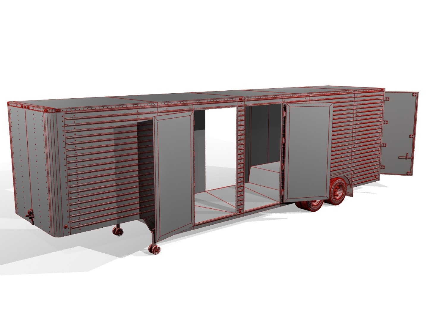 3D Moving Van Model - TurboSquid 1534497