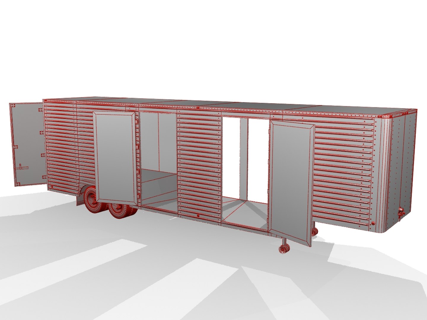 3D moving van model - TurboSquid 1534497