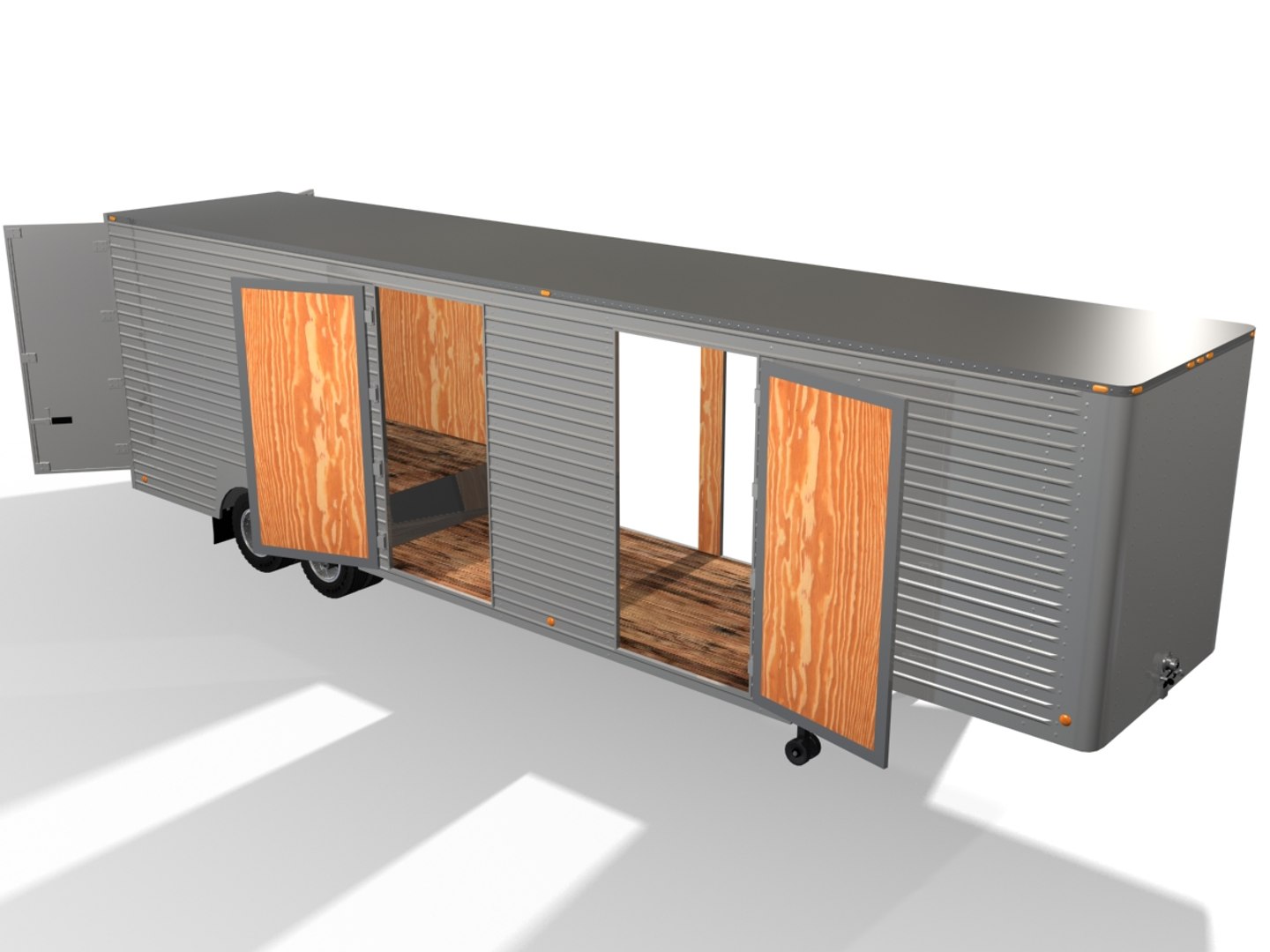 3D Moving Van Model - TurboSquid 1534497