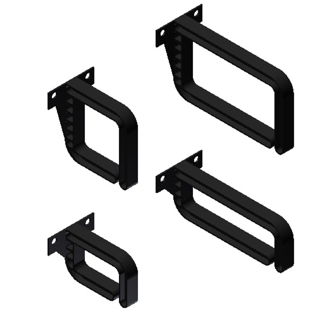 Maya D-rings Vertical Cable Management