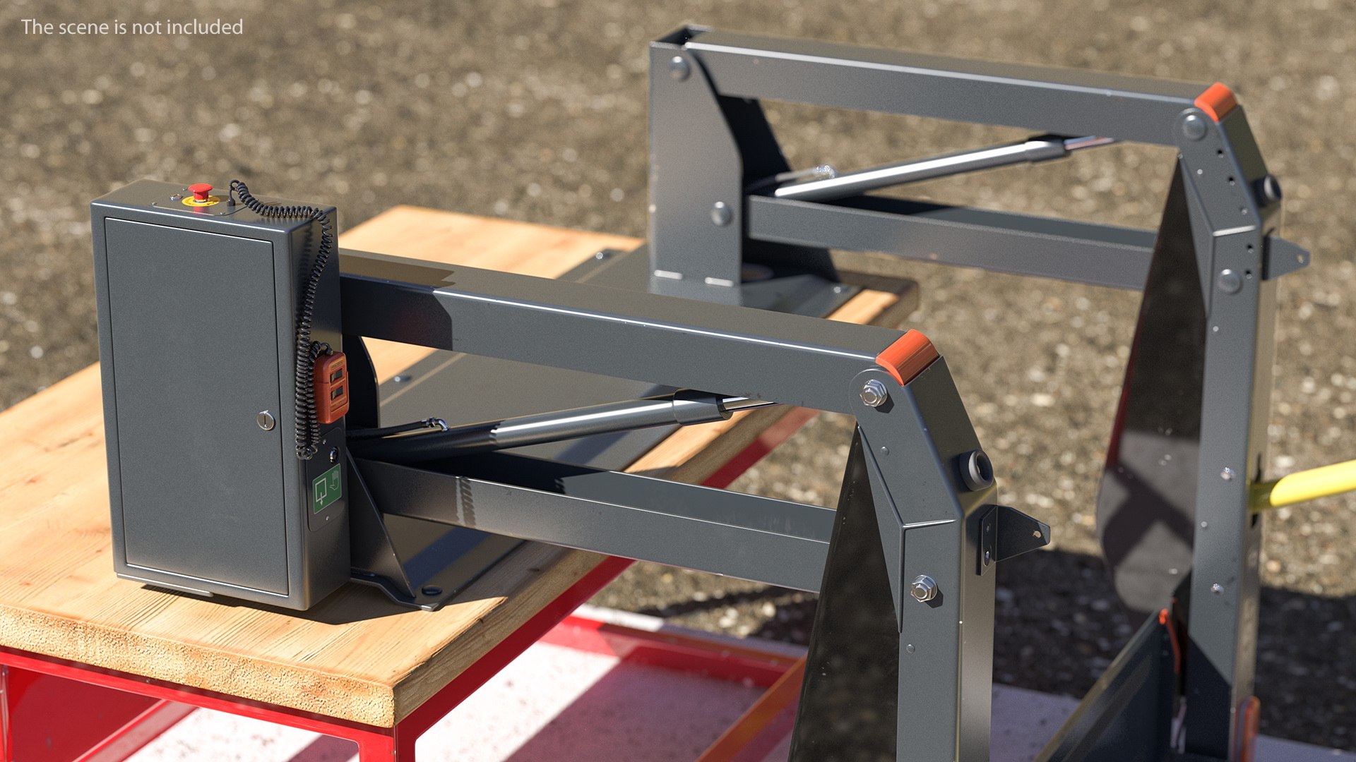 Ricon Linear Wheelchair Lift 3D - TurboSquid 1575793