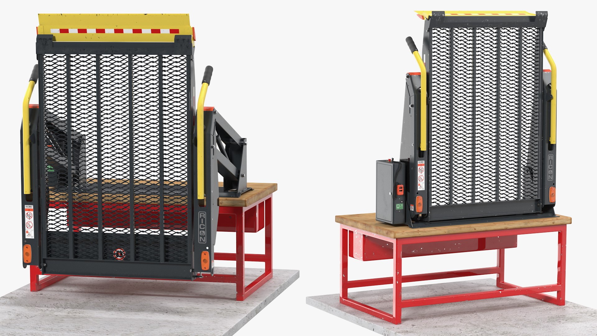 Ricon Linear Wheelchair Lift 3D - TurboSquid 1575793