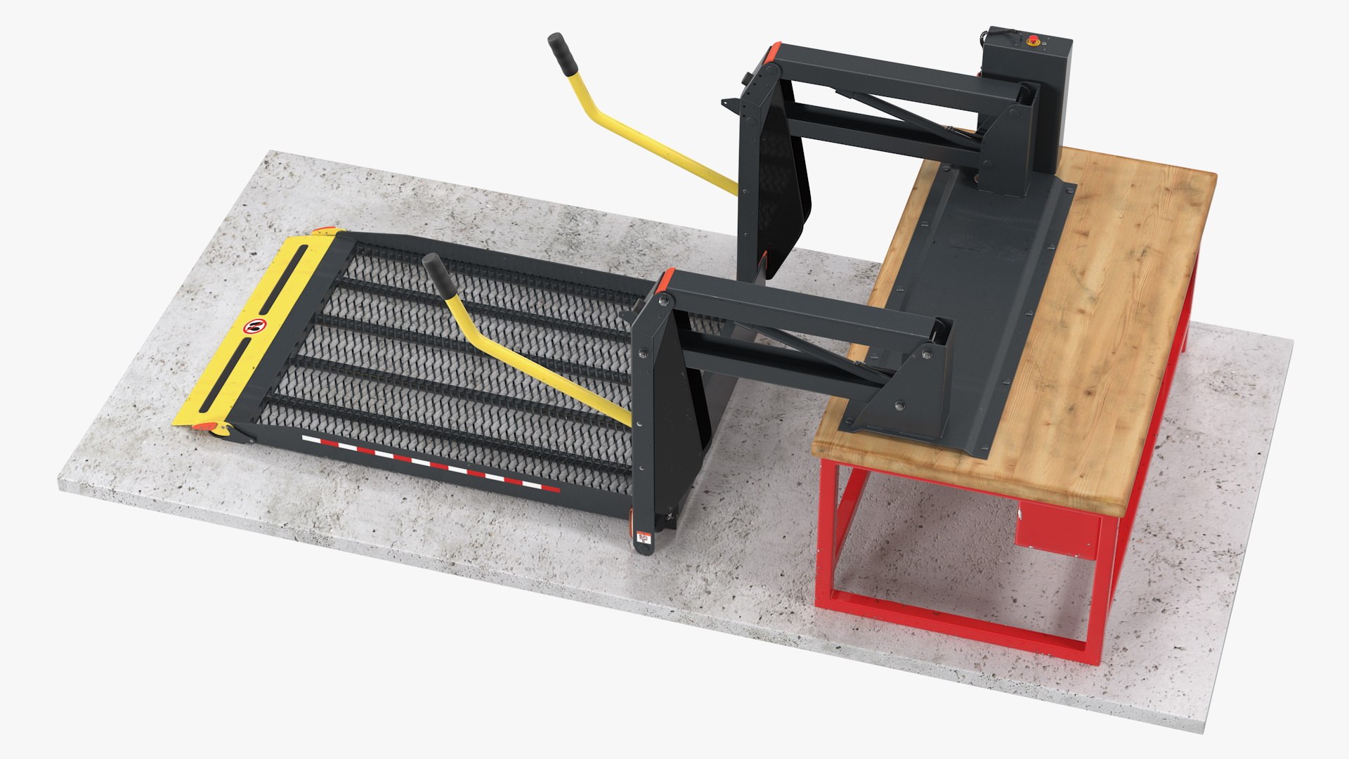 Ricon Linear Wheelchair Lift 3D - TurboSquid 1575793