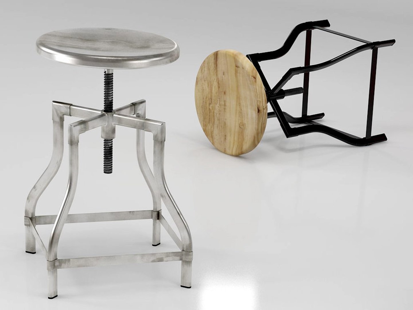 3D Machinist Stool - TurboSquid 1175475