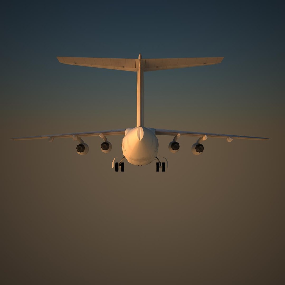 3d British Aerospace Basic Aircraft