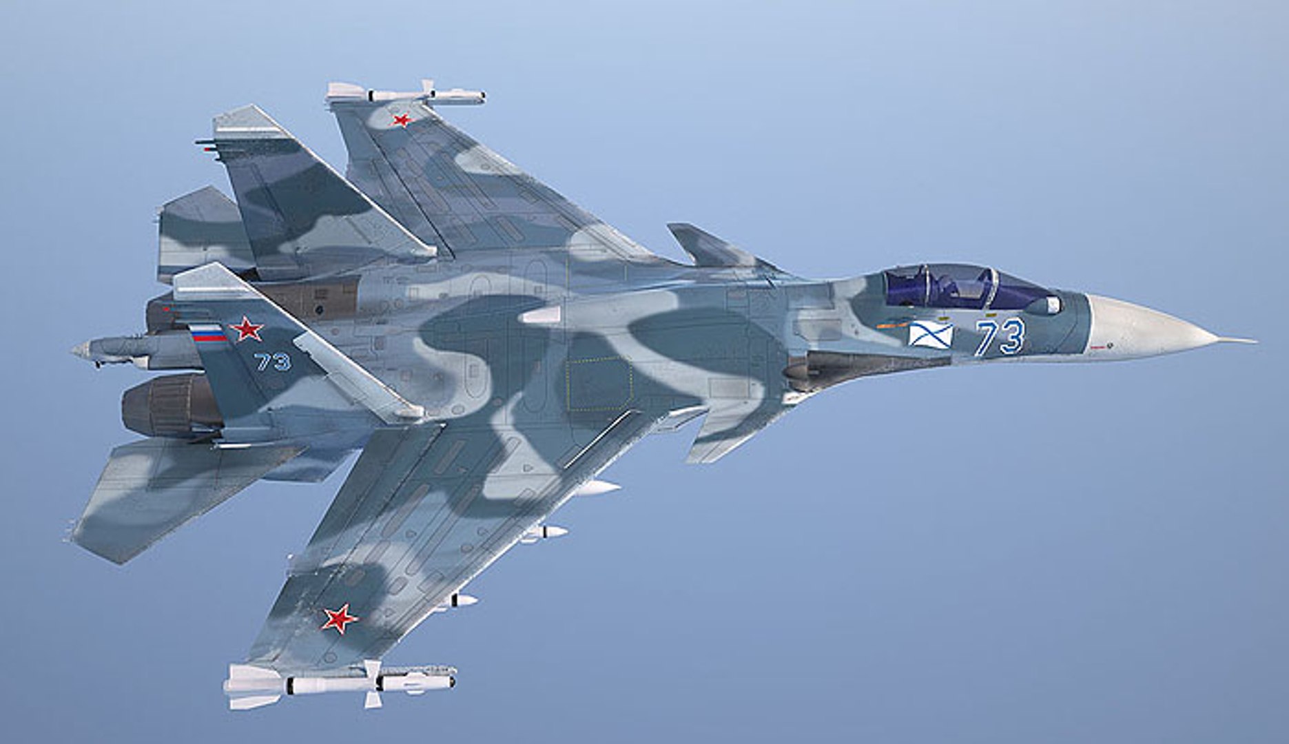 3d Model Russian Fighter