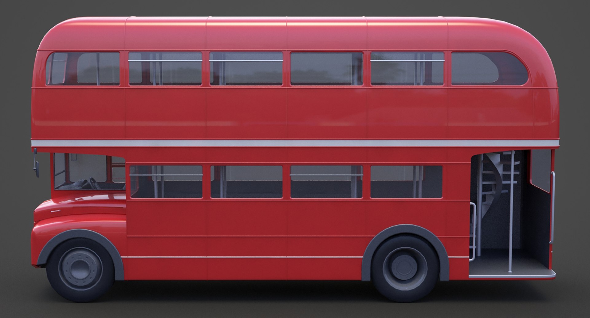 Double Decker Bus 3D Model - TurboSquid 2167729
