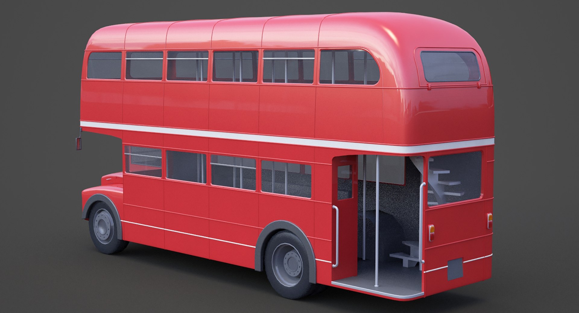 Double Decker Bus 3D Model - TurboSquid 2167729