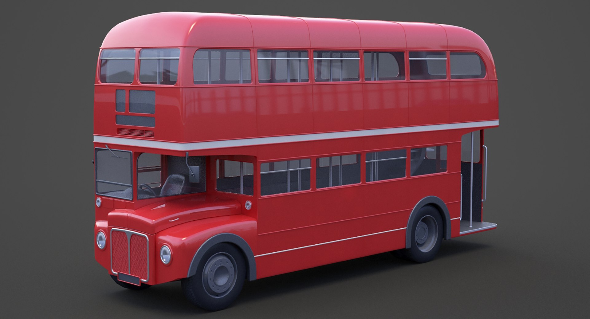 Double Decker Bus 3D Model - TurboSquid 2167729