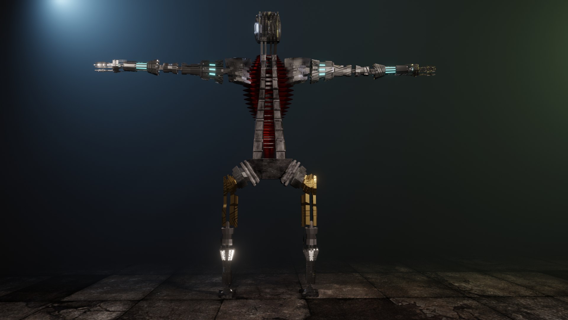 Sci-fi Guard Walking Robot XYZY0506 3D model - TurboSquid 2080540