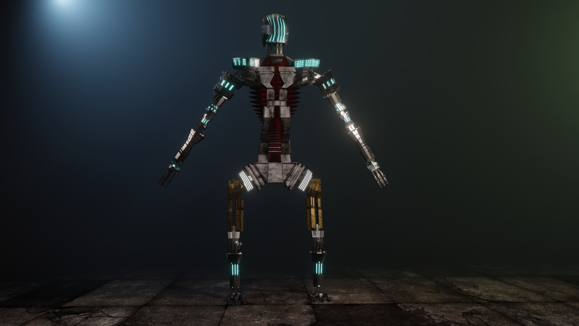 Sci-fi Guard Walking Robot XYZY0506 3D model - TurboSquid 2080540