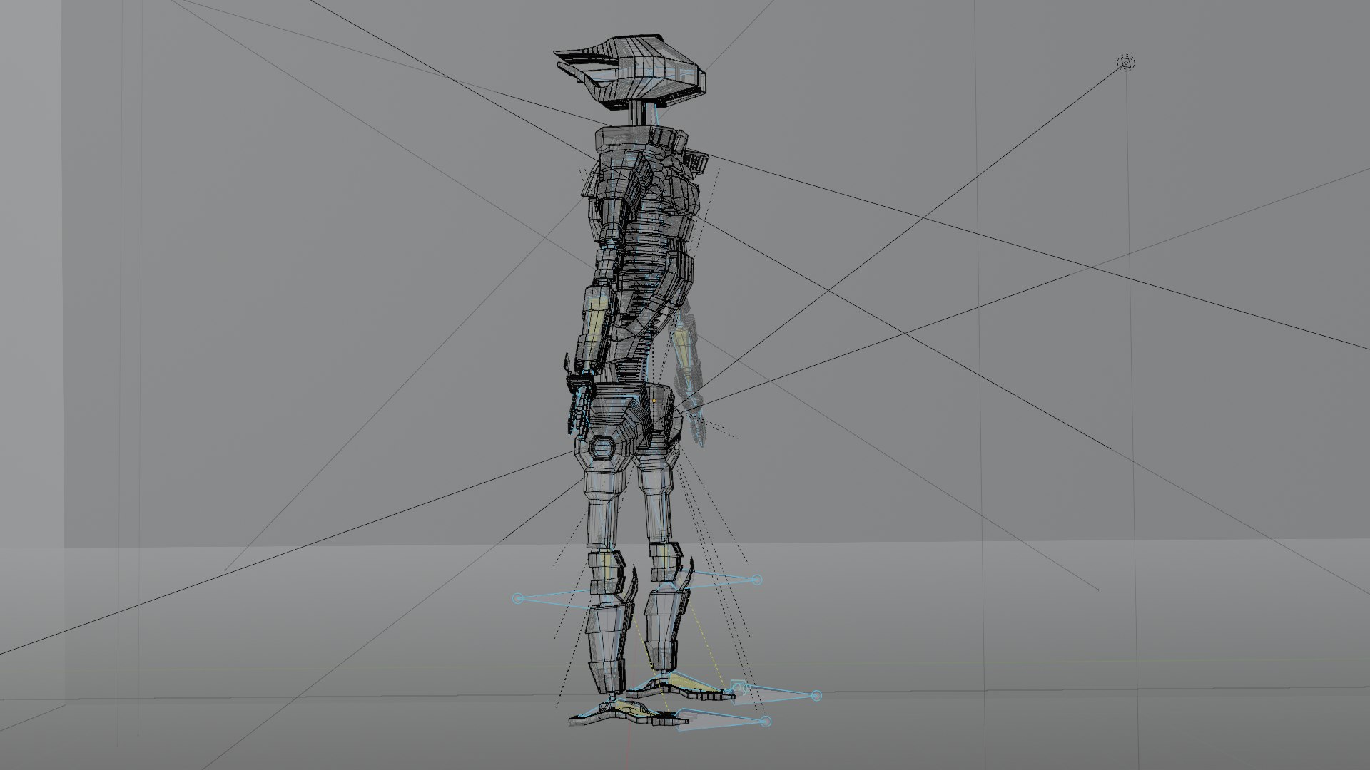 Sci-fi Guard Walking Robot XYZY0506 3D model - TurboSquid 2080540