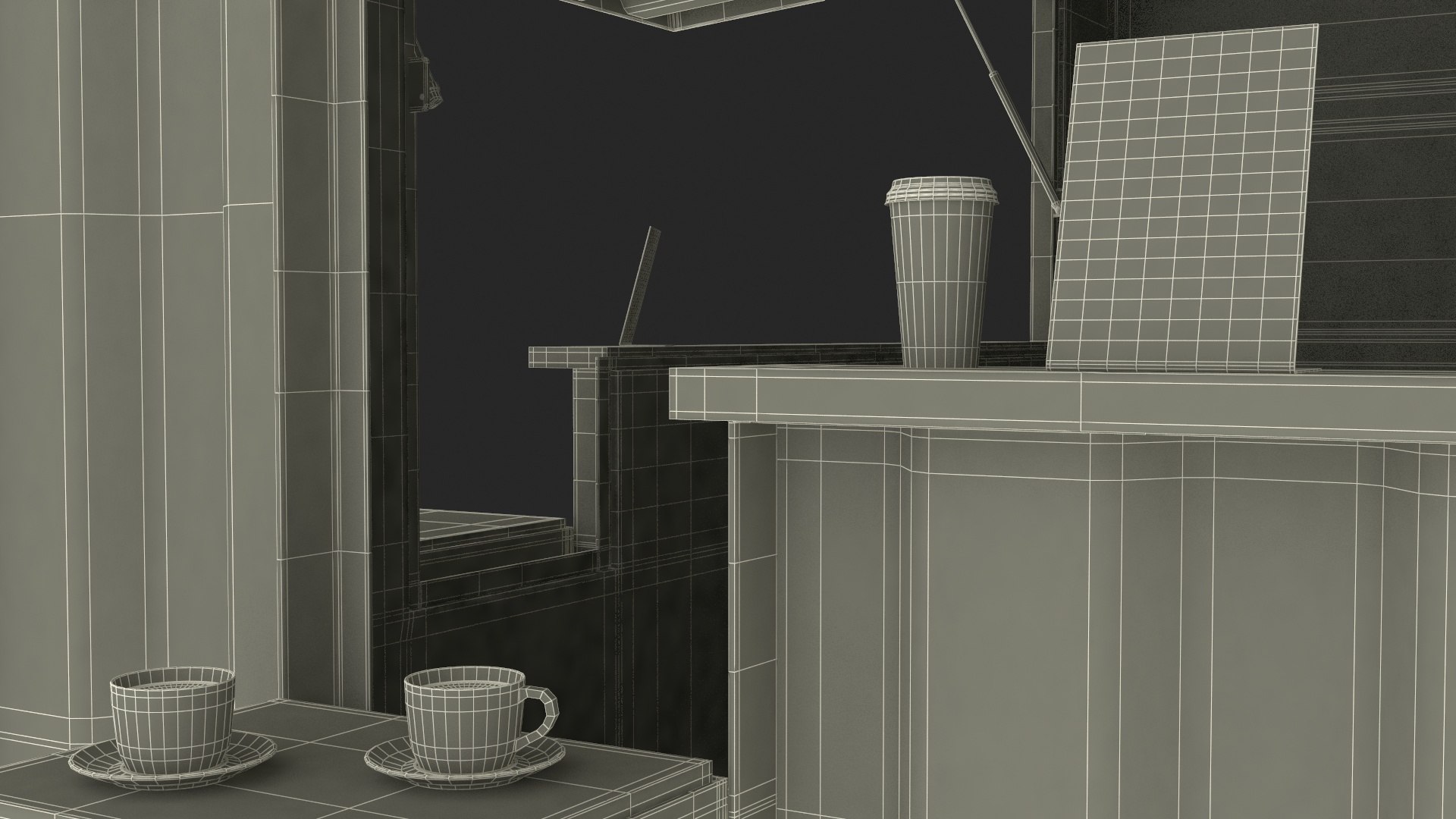 3D Outdoor Container Coffee Shop - TurboSquid 2163434