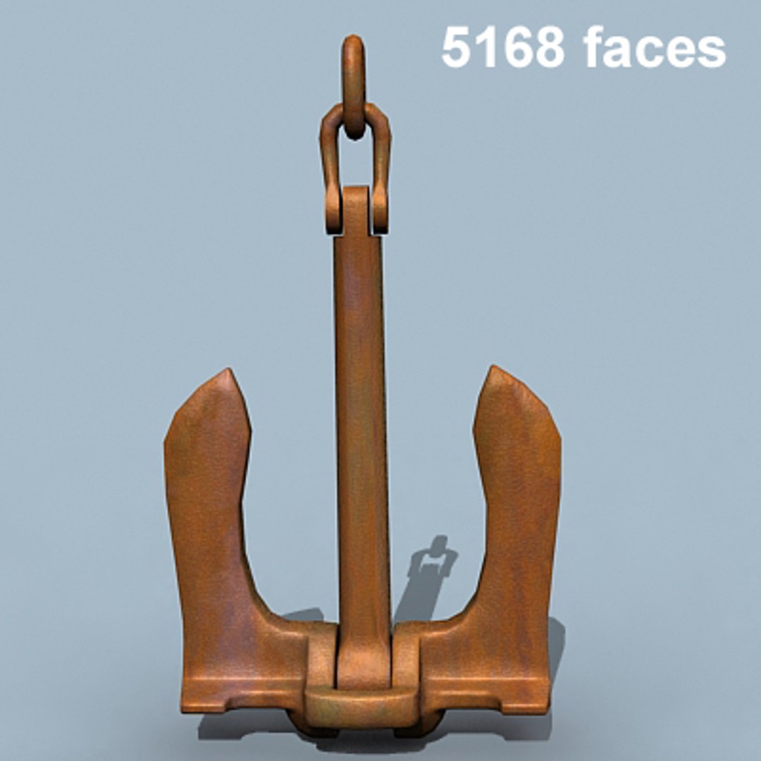 Ship Anchor 3ds