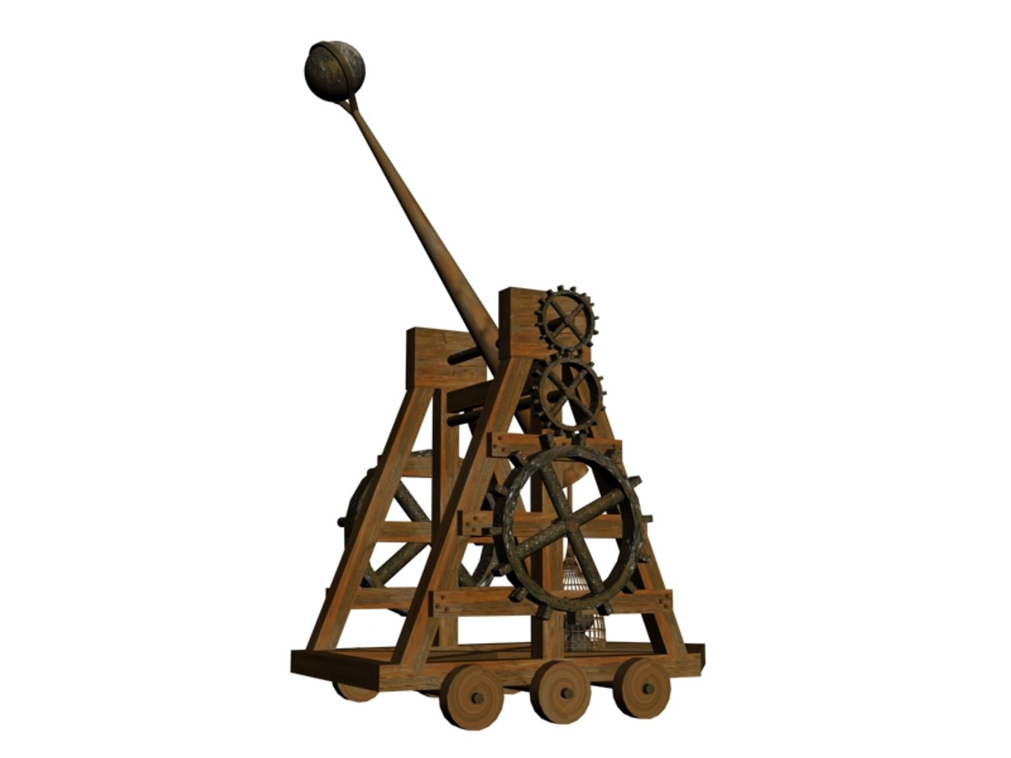 3d trebuchet model