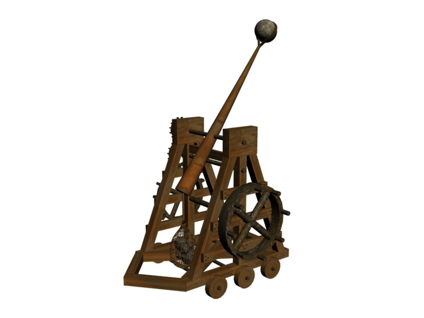 3d Trebuchet Model