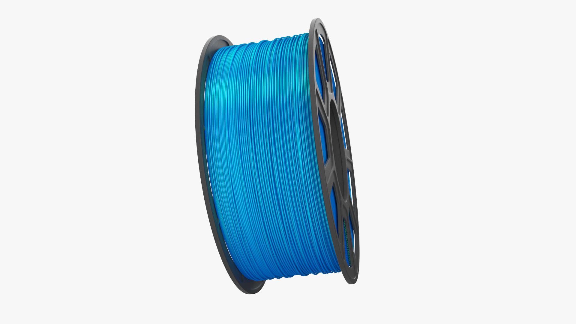 3D 3D Printer Filament Electric Blue - TurboSquid 2003227