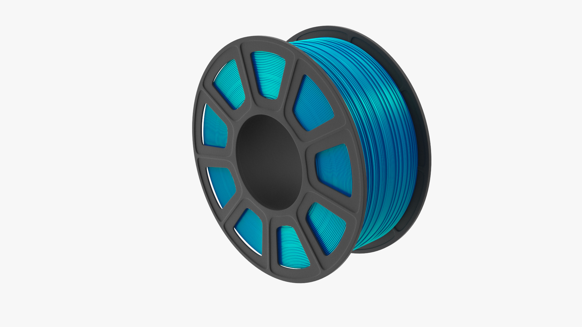 3D 3D Printer Filament Electric Blue - TurboSquid 2003227