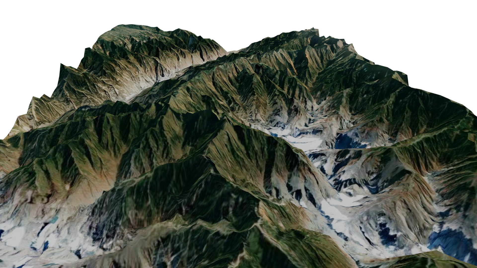 Mountains Model - TurboSquid 1980485