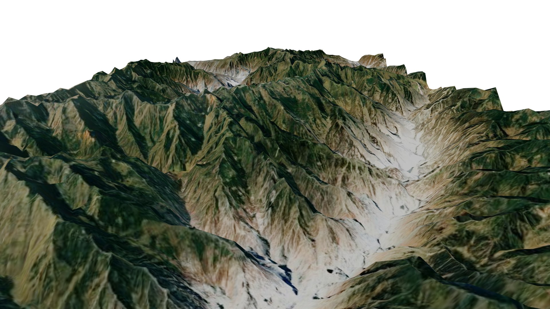 Mountains Model - TurboSquid 1980485