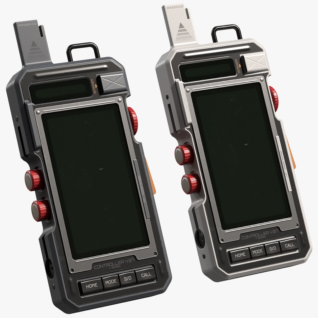 3D Sci-fi Controller V27 PBR Model - TurboSquid 2137758