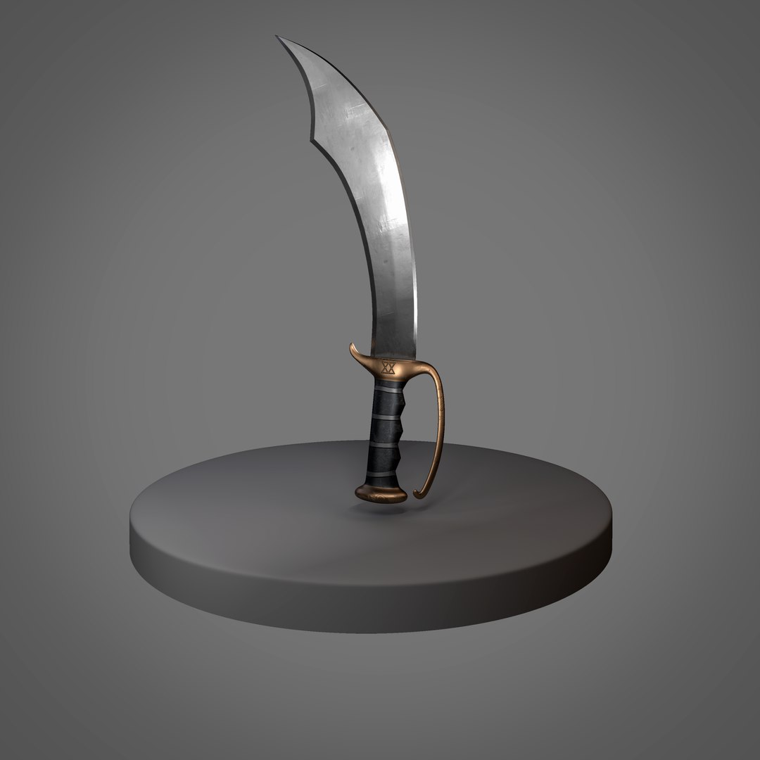 3D SUMERIAN SWORD Model - TurboSquid 2061055