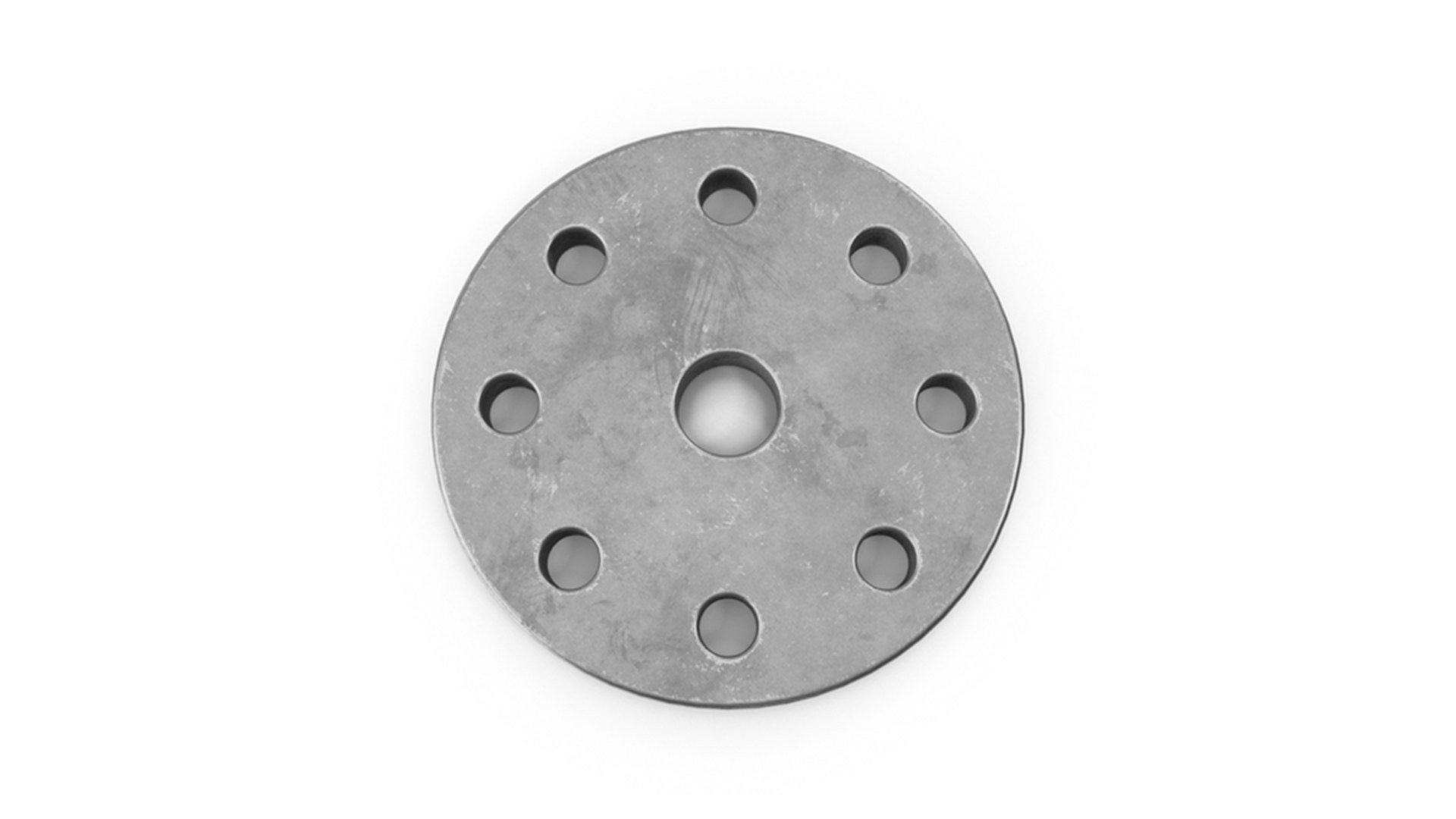 3D Round Flange Metal Armor V2 PBR Model - TurboSquid 2300780