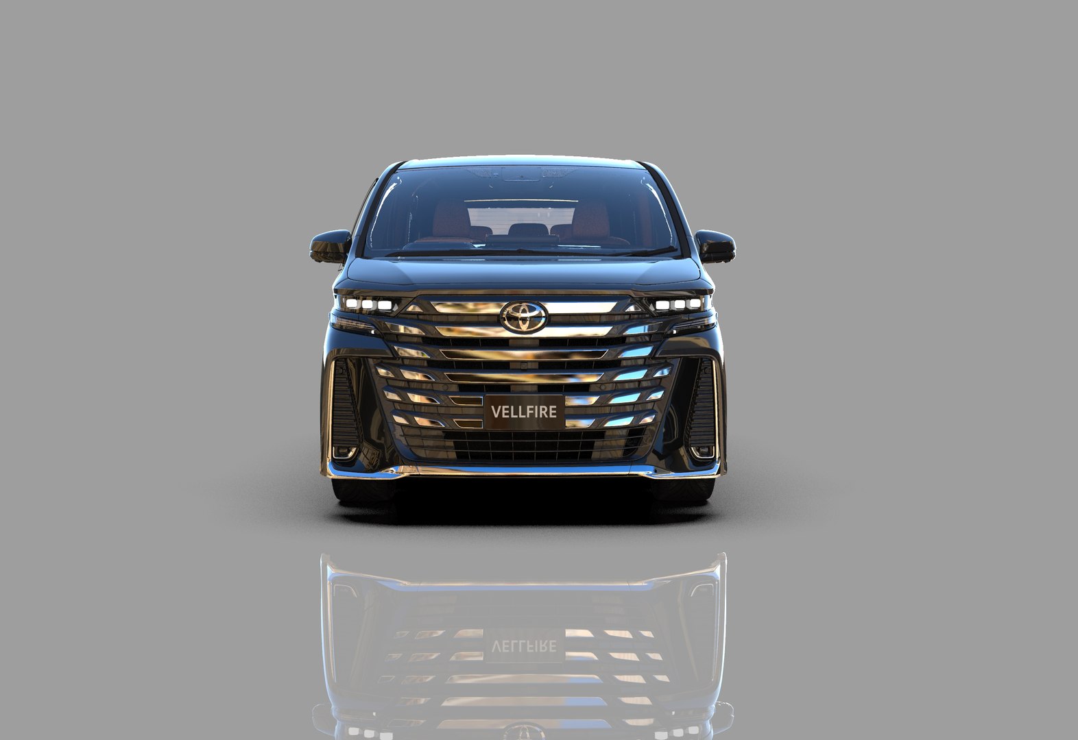 Toyota Alphard Vellfire 2023 HQinterior 3D - TurboSquid 2212231