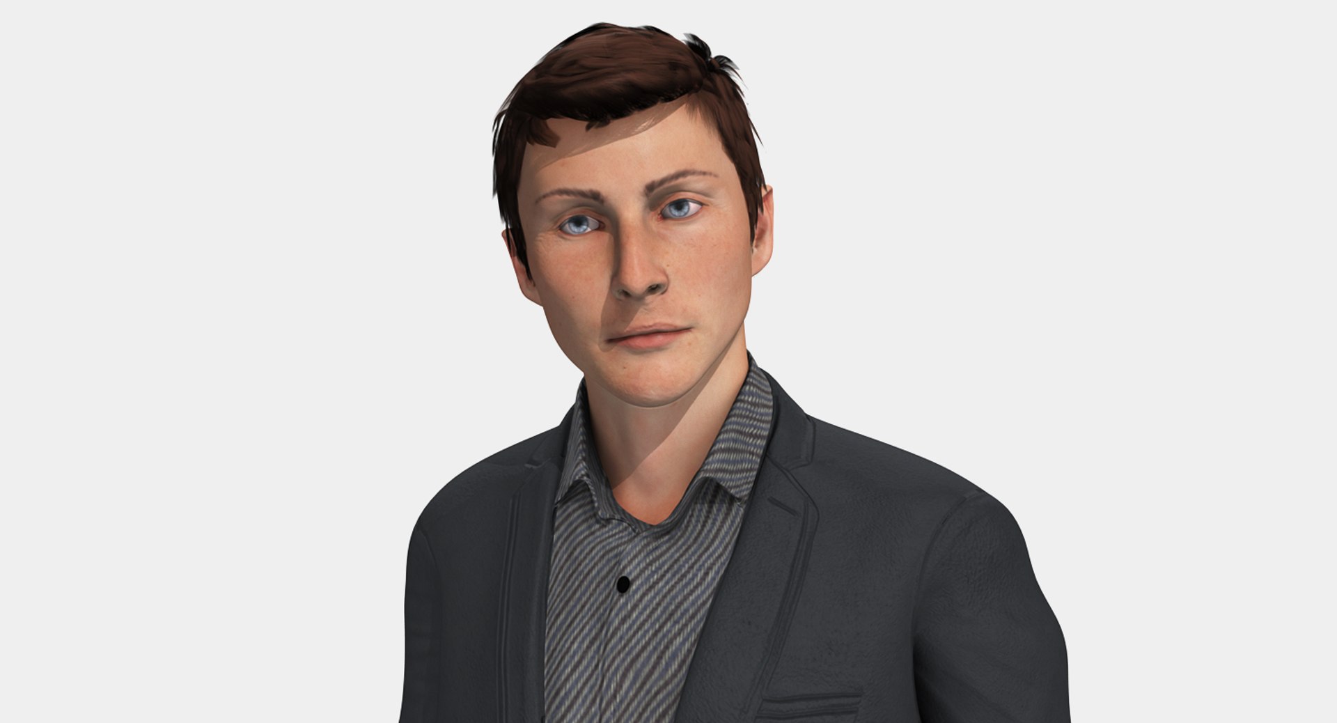 3d Steve Male Model