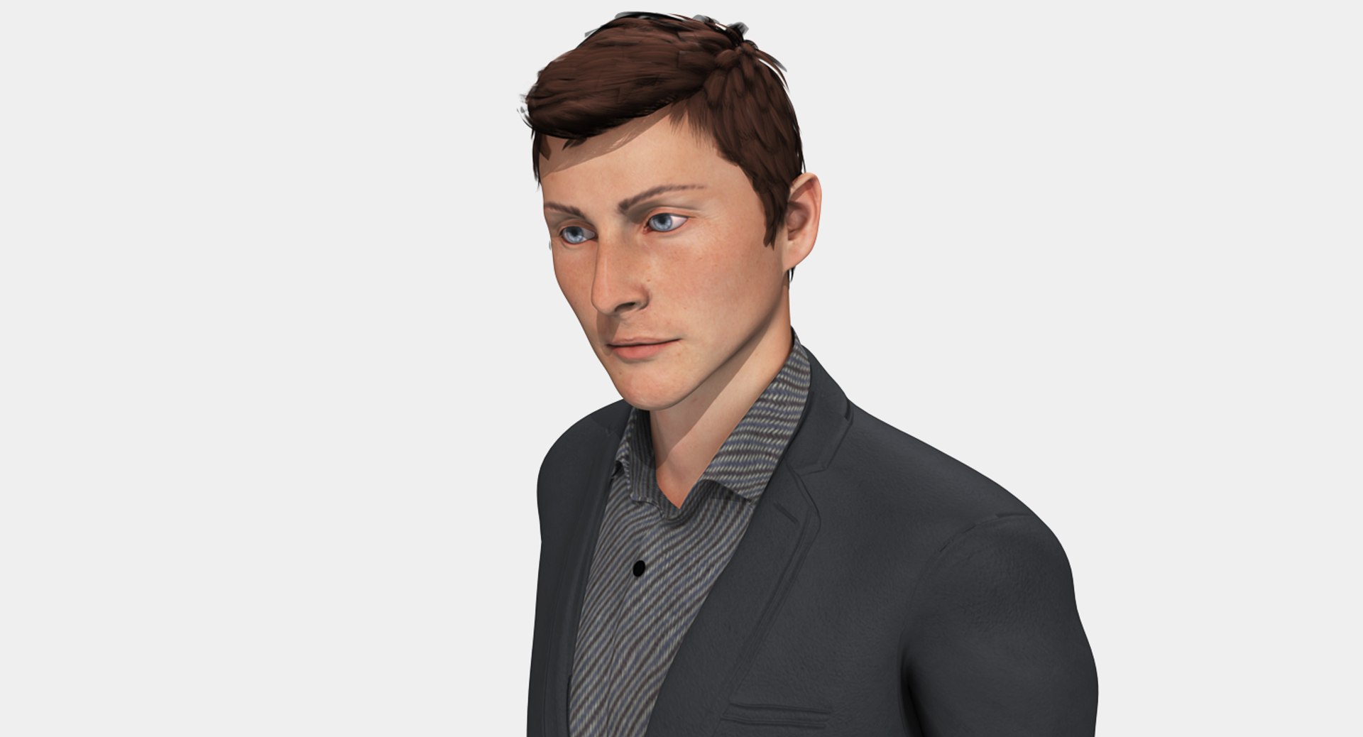 3d Steve Male Model