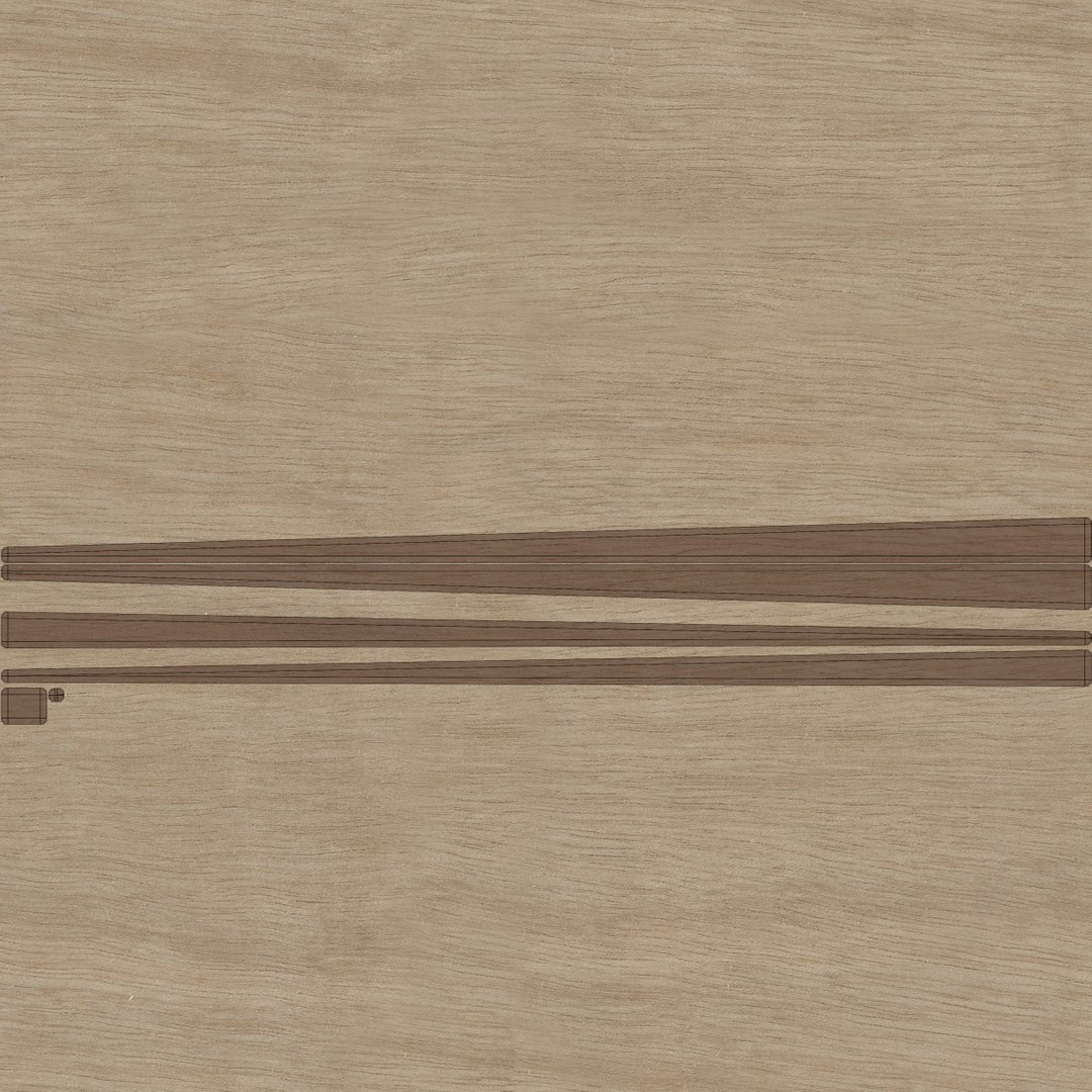 3D Model Chop Sticks - TurboSquid 1861348