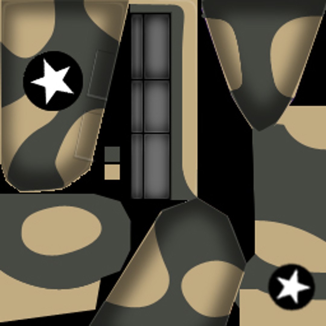 Airplane Plane Combat 3d Model