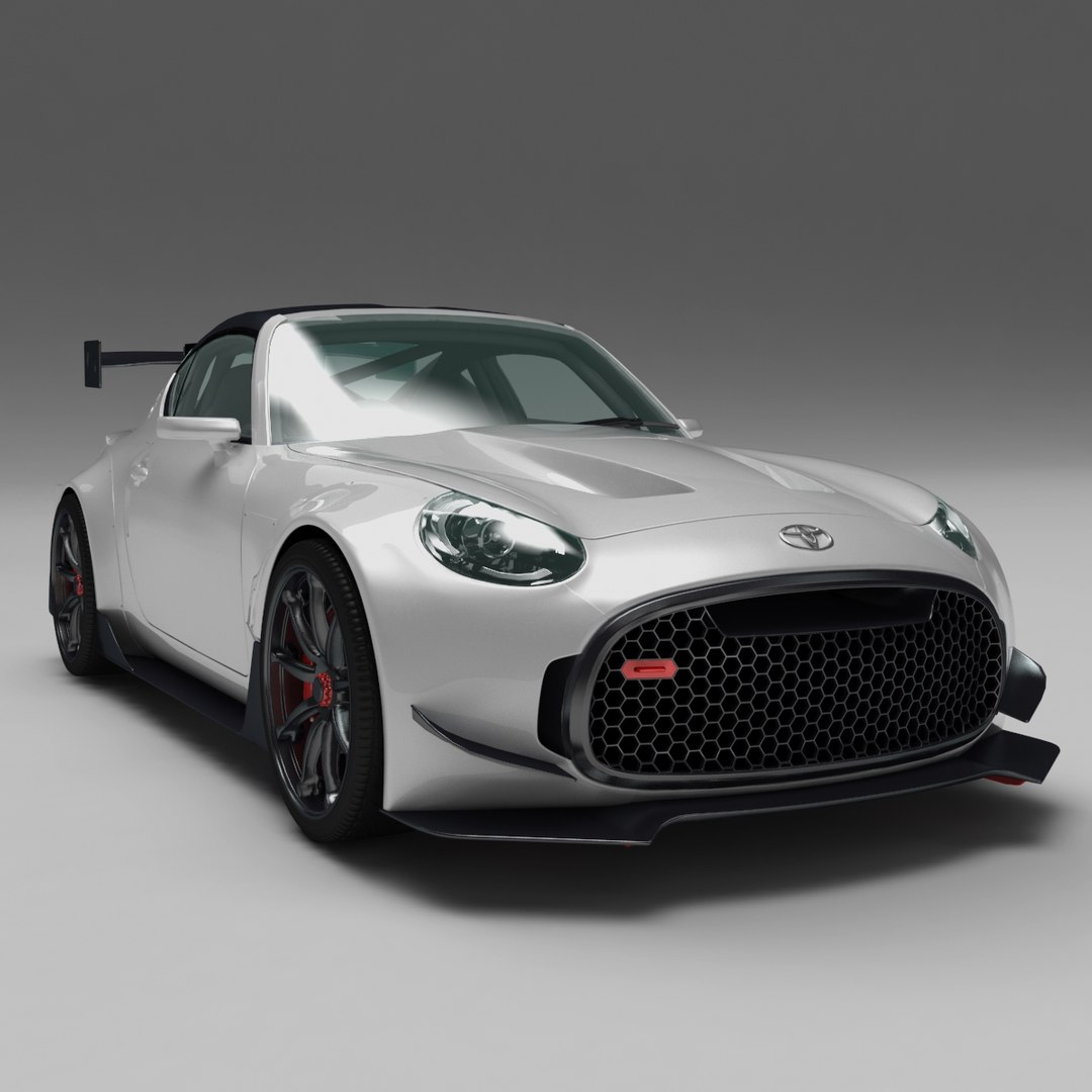 Toyota s-fr racing concept car 3D model - TurboSquid 1642584