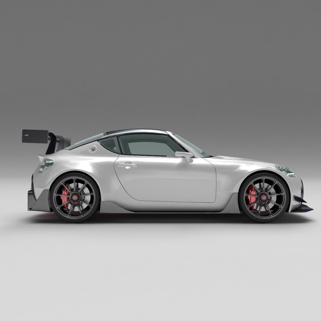 Toyota s-fr racing concept car 3D model - TurboSquid 1642584