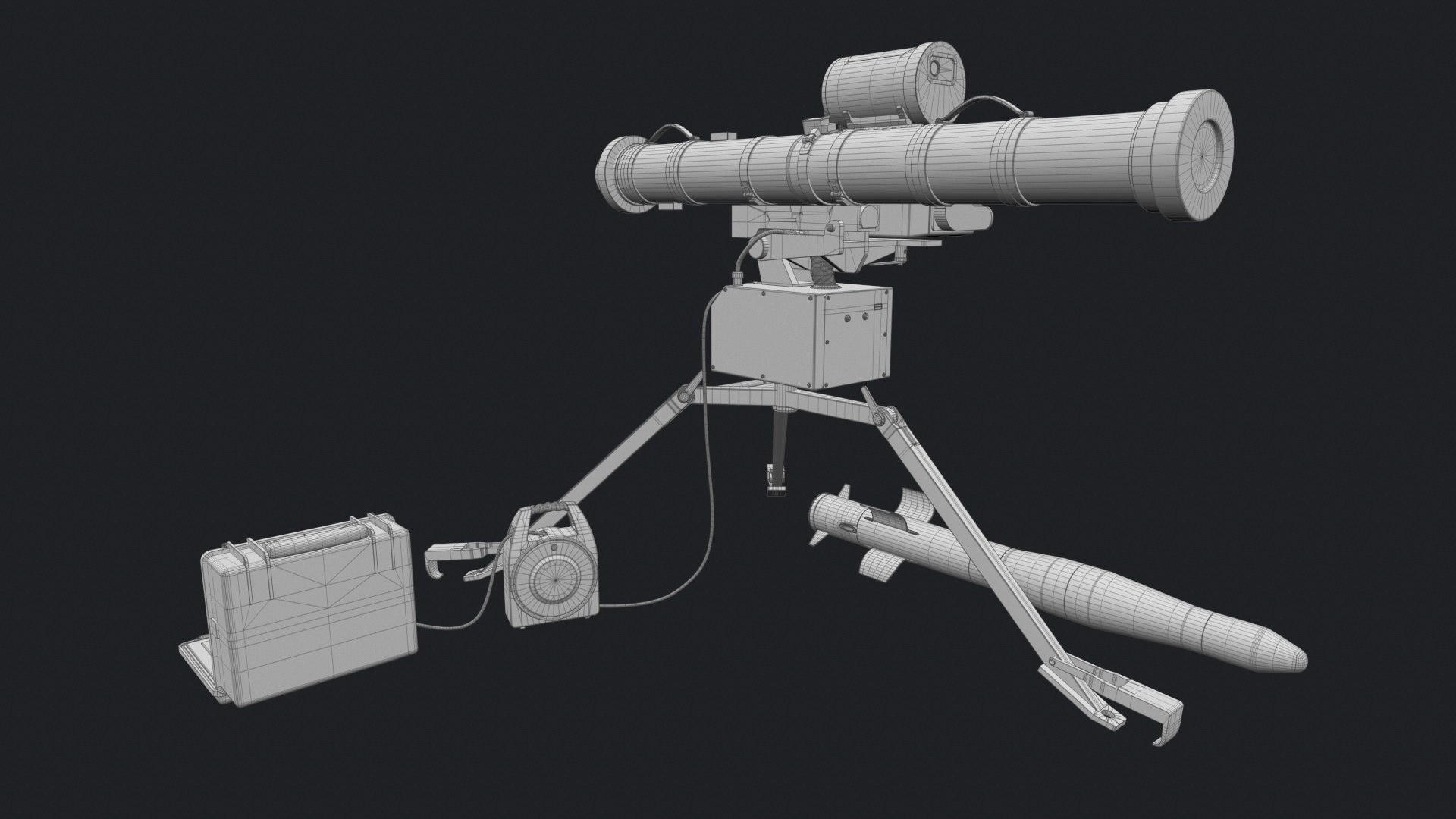Stugna-P ATGM 3D - TurboSquid 1907216