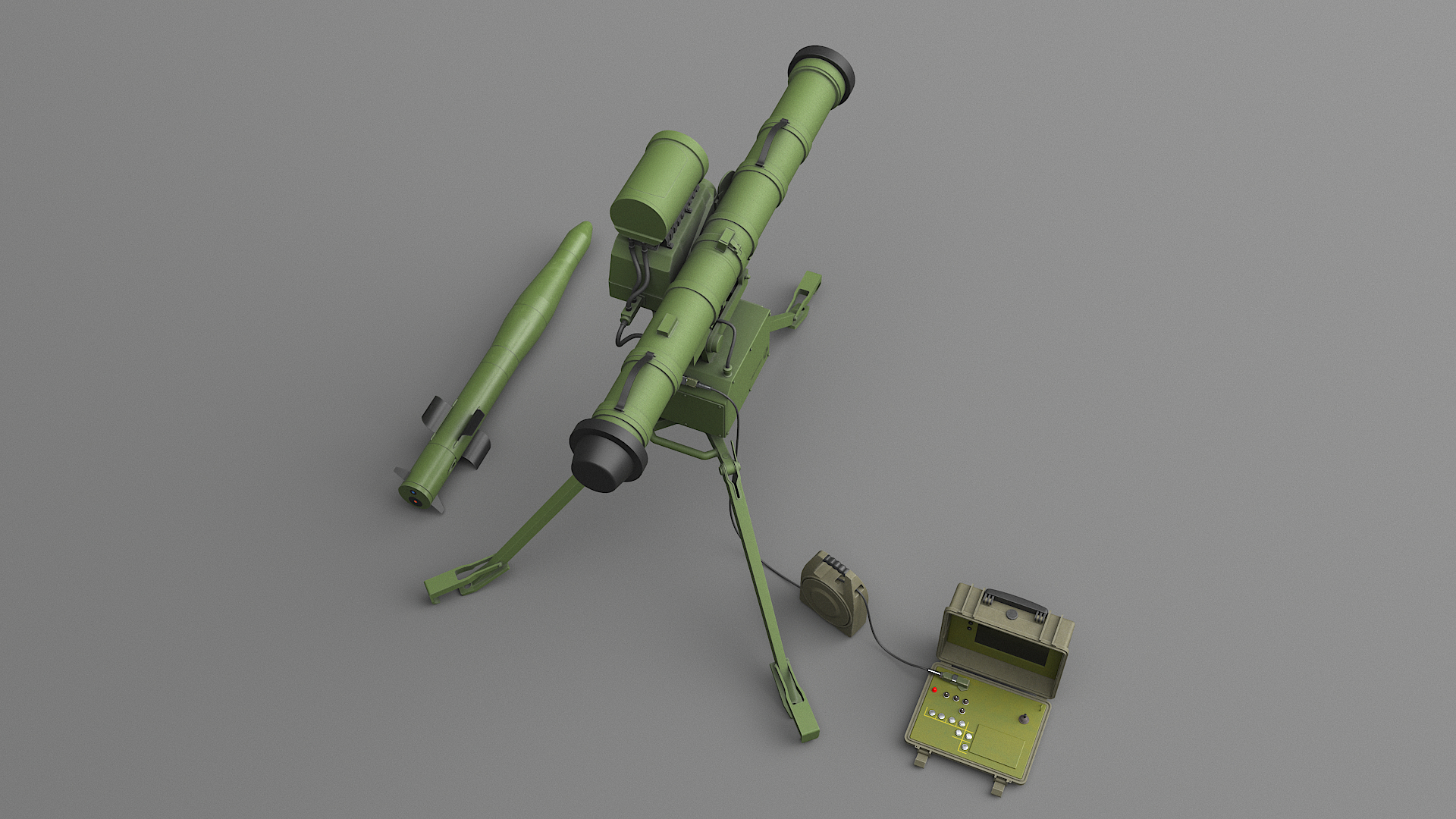 Stugna-P ATGM 3D - TurboSquid 1907216