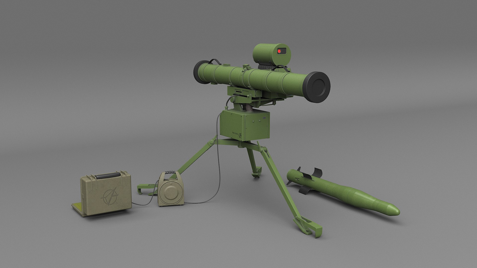 Stugna-P ATGM 3D - TurboSquid 1907216
