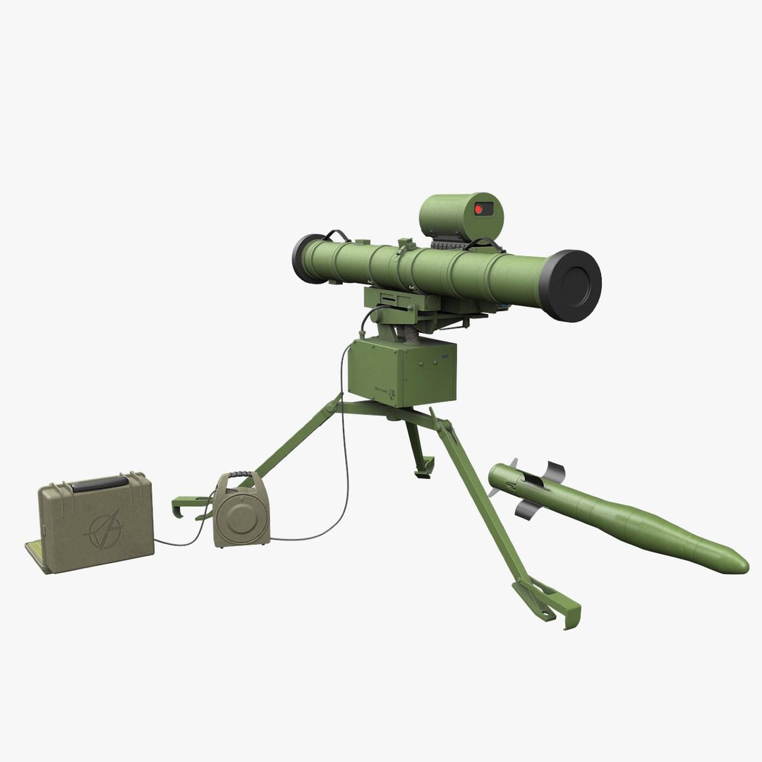 Stugna-P ATGM 3D - TurboSquid 1907216