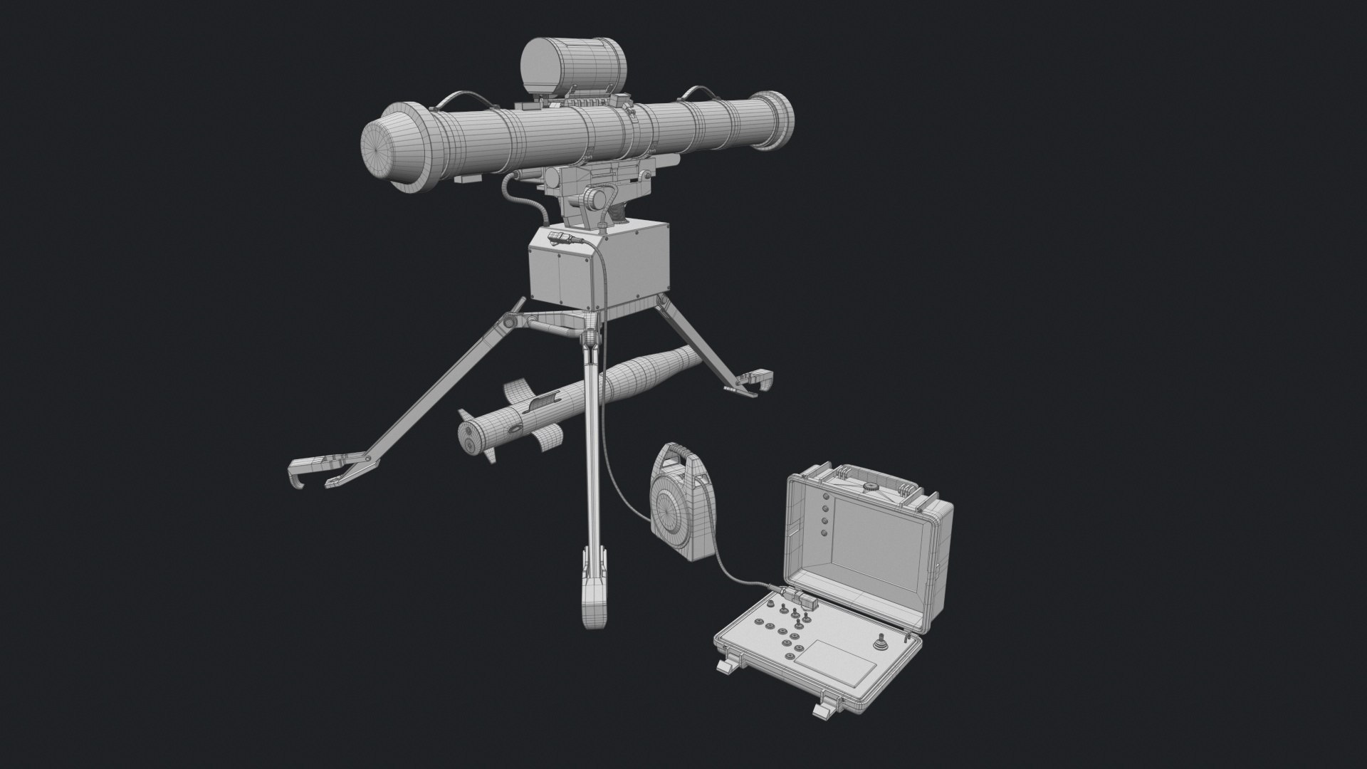 Stugna-P ATGM 3D - TurboSquid 1907216