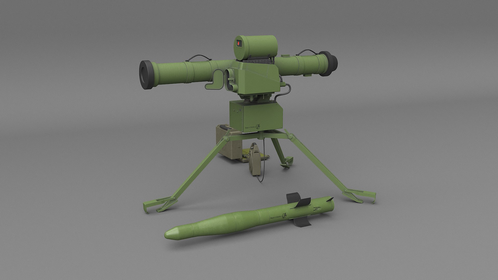Stugna-P ATGM 3D - TurboSquid 1907216