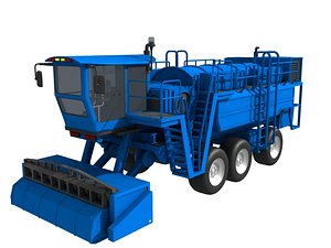 Low Poly Combine Harvester 3D Models for Download | TurboSquid