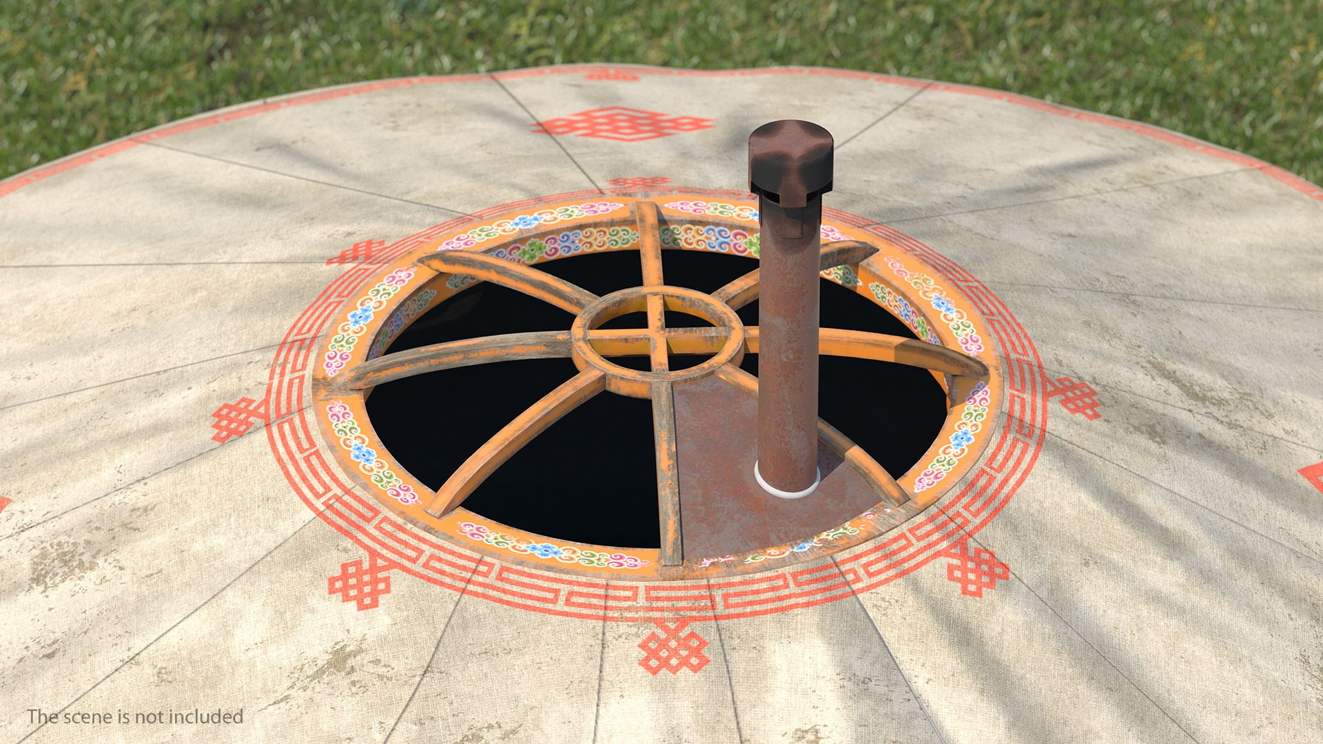 Mongolian Portable Yurt Mongolia 3D Model - TurboSquid 1443408