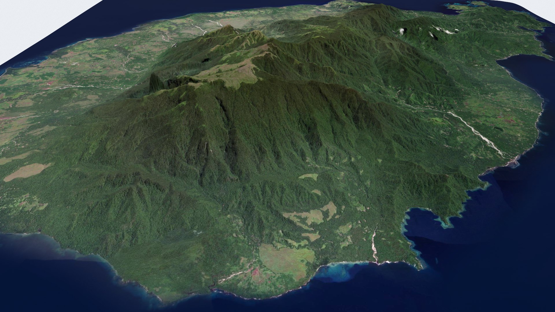 Goodenough Island Solomon Sea 3D - TurboSquid 2118065