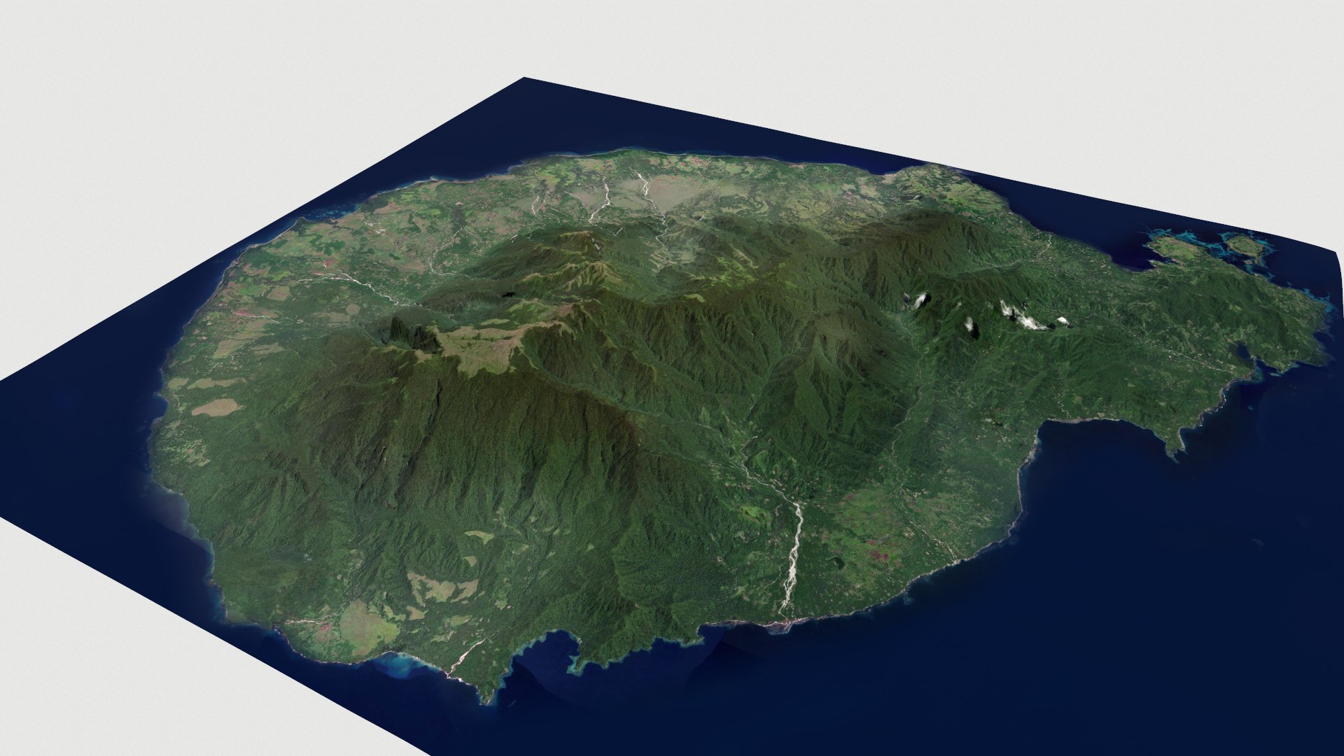 Goodenough Island Solomon Sea 3D - TurboSquid 2118065