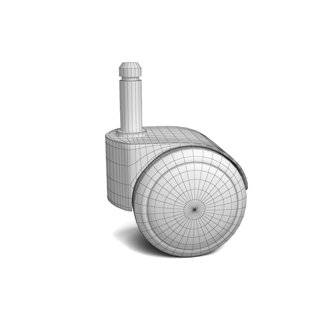 3d Model Of Ikea Chair Wheels